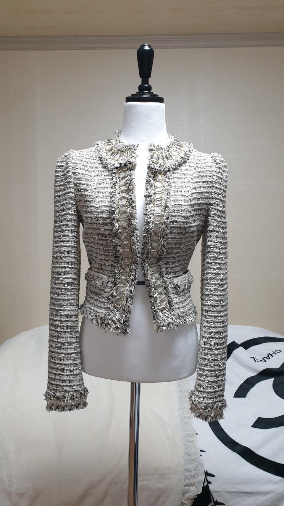 [여성55] 정품 OZOC 락셔리한 트위드자켓 새것수... | 세컨웨어(헬로마켓)