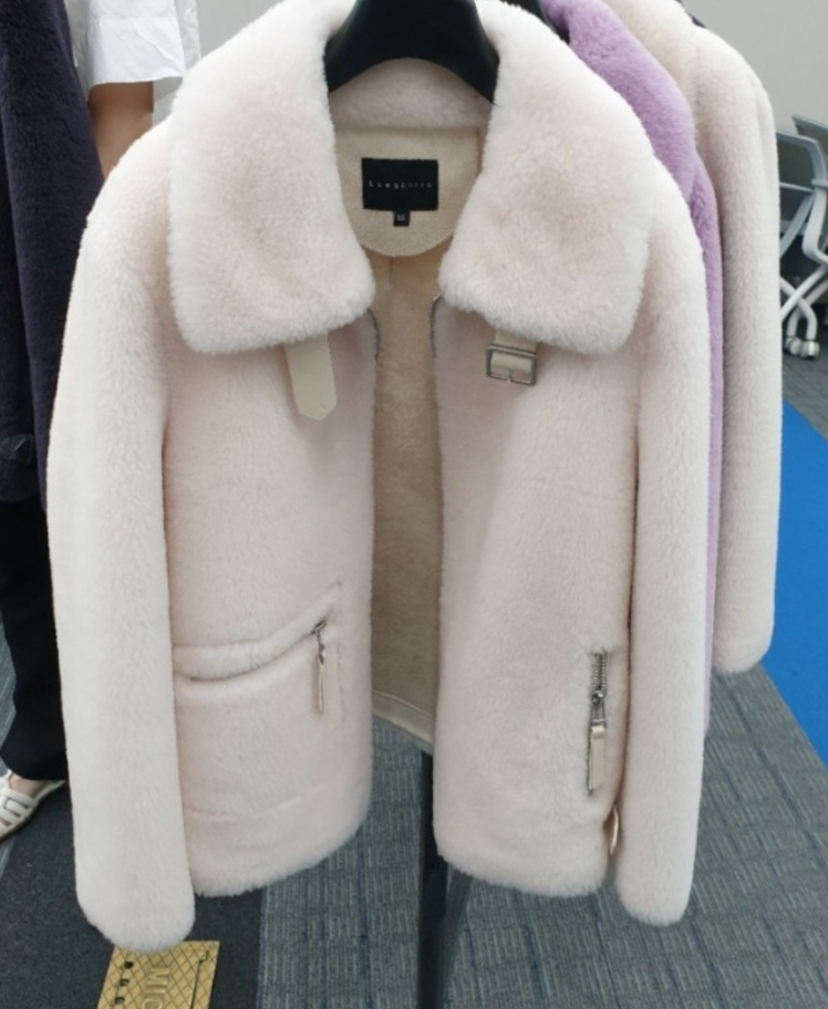 천연 양모 무스탕 자켓 | 헬로마켓