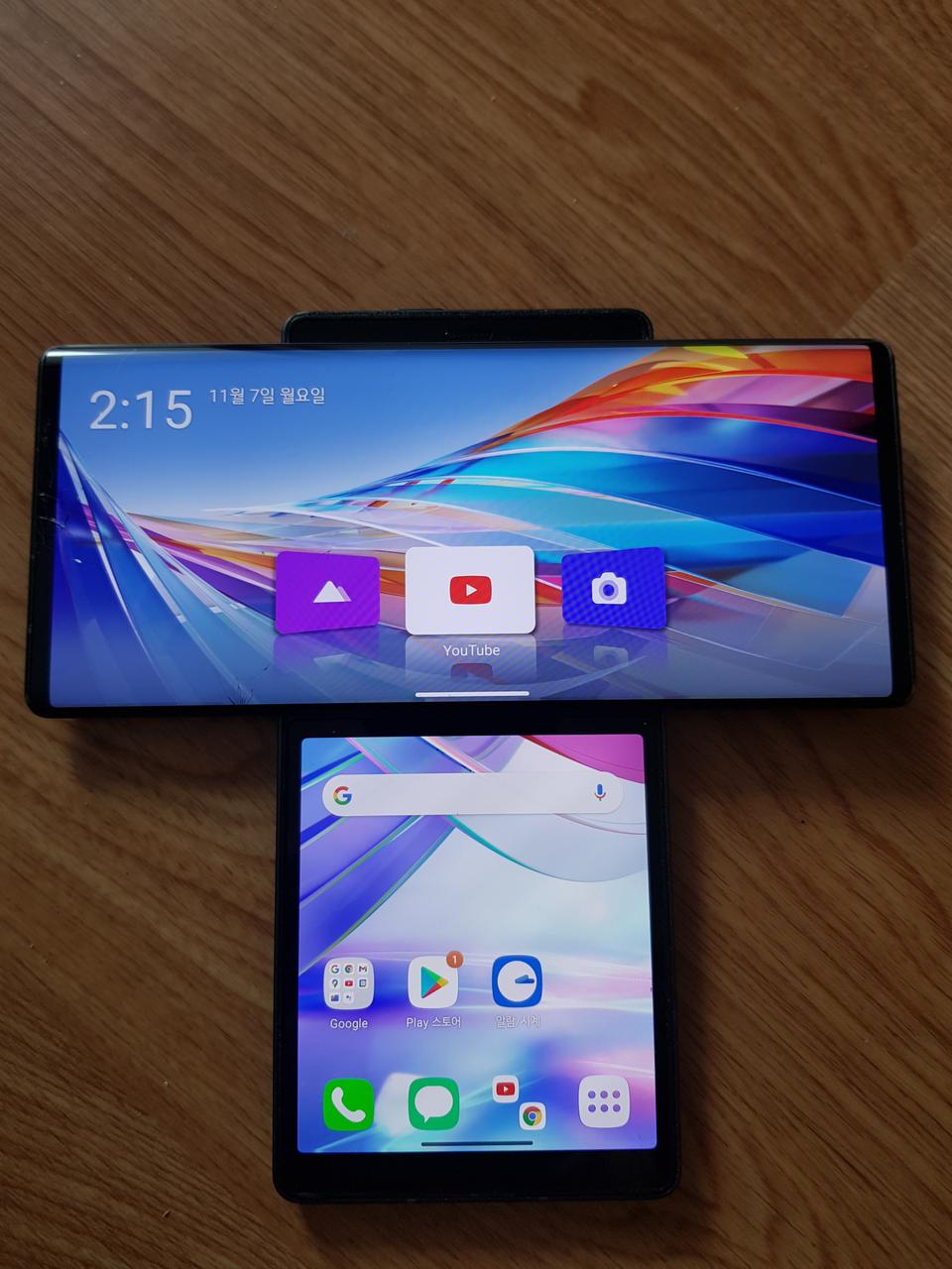 LG WING LGT 128G 잔상x 싸게 판매합니다. | 헬로마켓