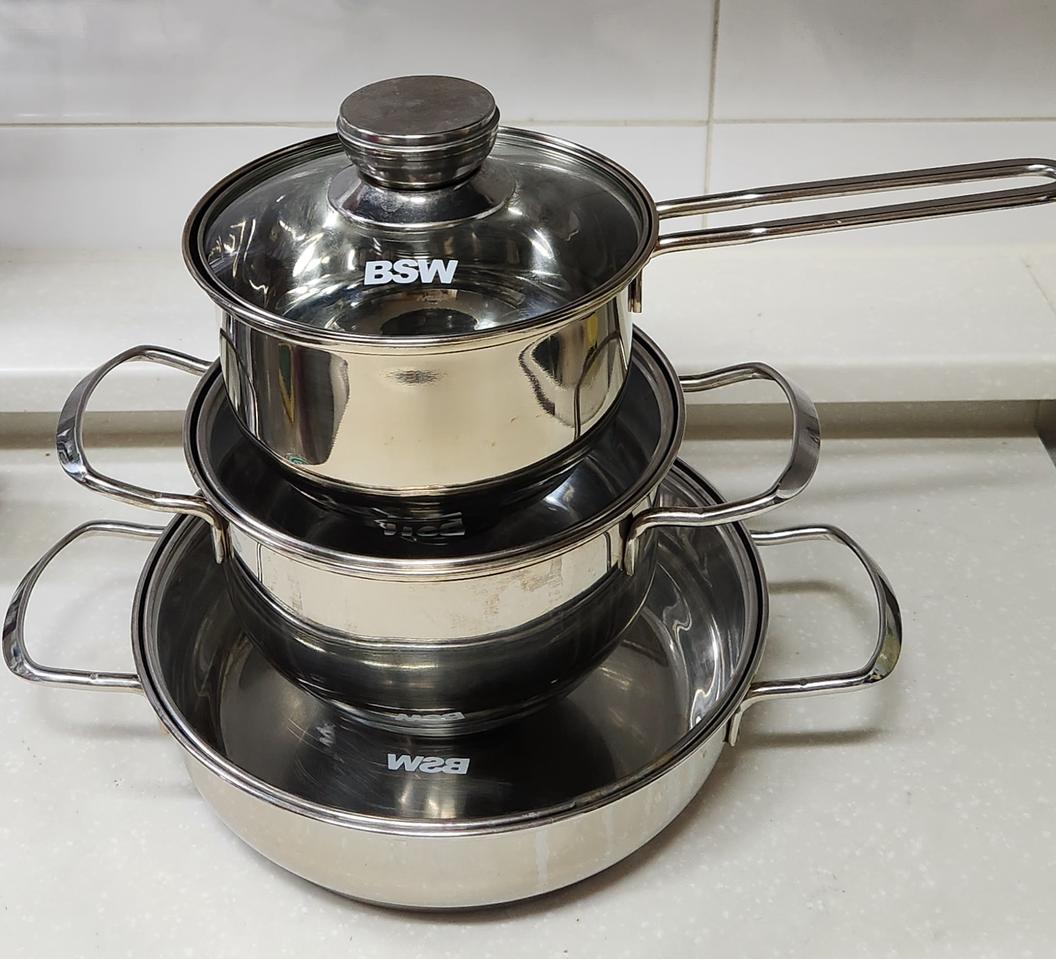 BSW 인덕션겸용 전골 냄비 외 총3종 | 헬로마켓
