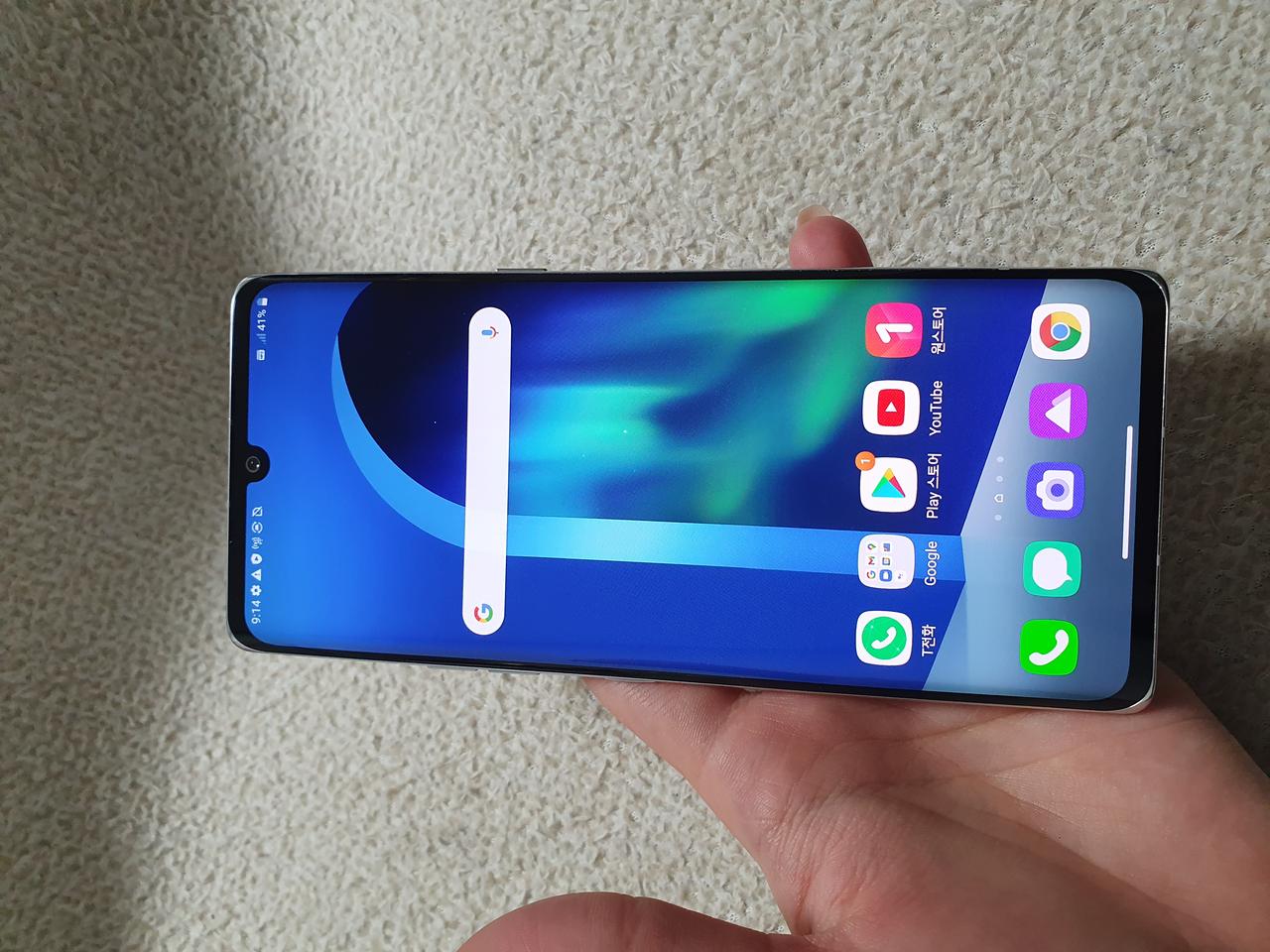 SK 벨벳 (G900) 화이트 128G 깨끗한S급 정... | 헬로마켓