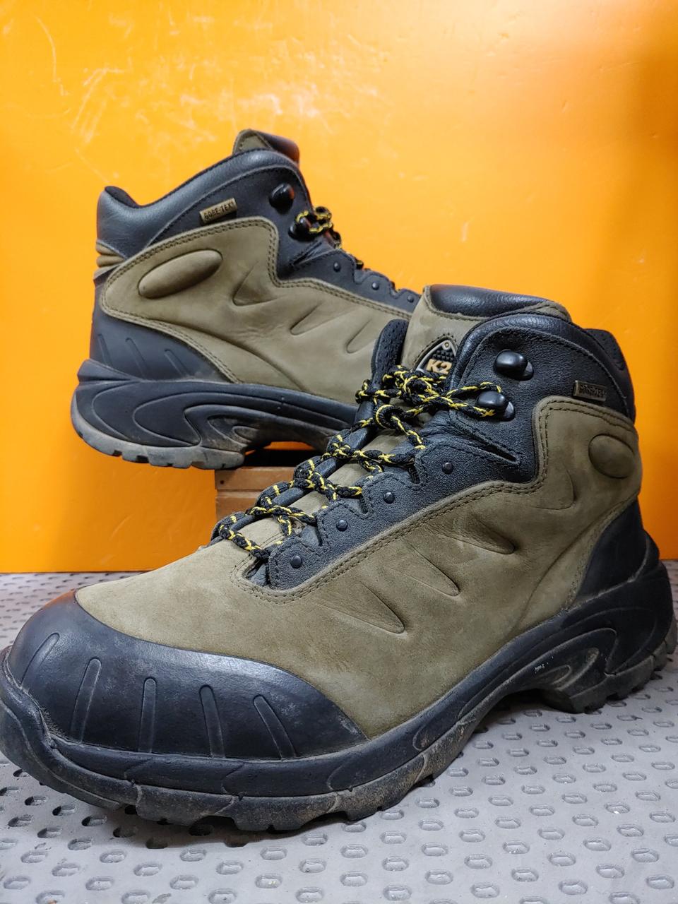 K2천연가죽 고어텍스 등산화(표기270추천265) | 세컨웨어