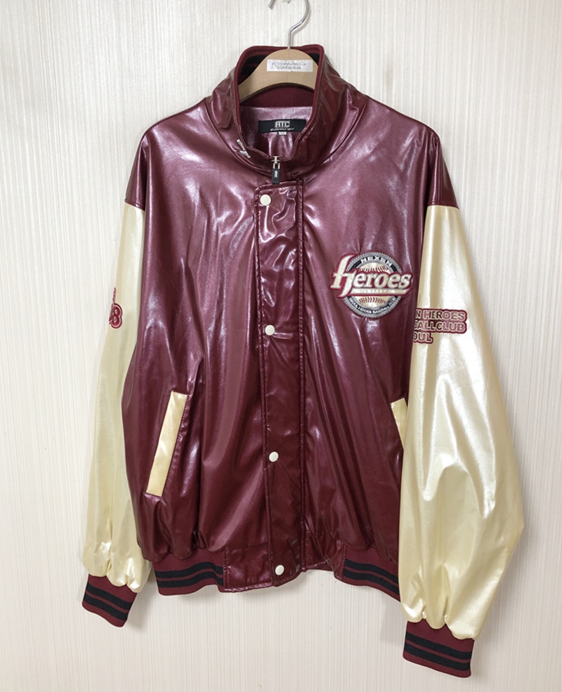 (2)KBO ATC 넥센(키움)히어로즈 유광춘주자켓 XL | 헬로마켓