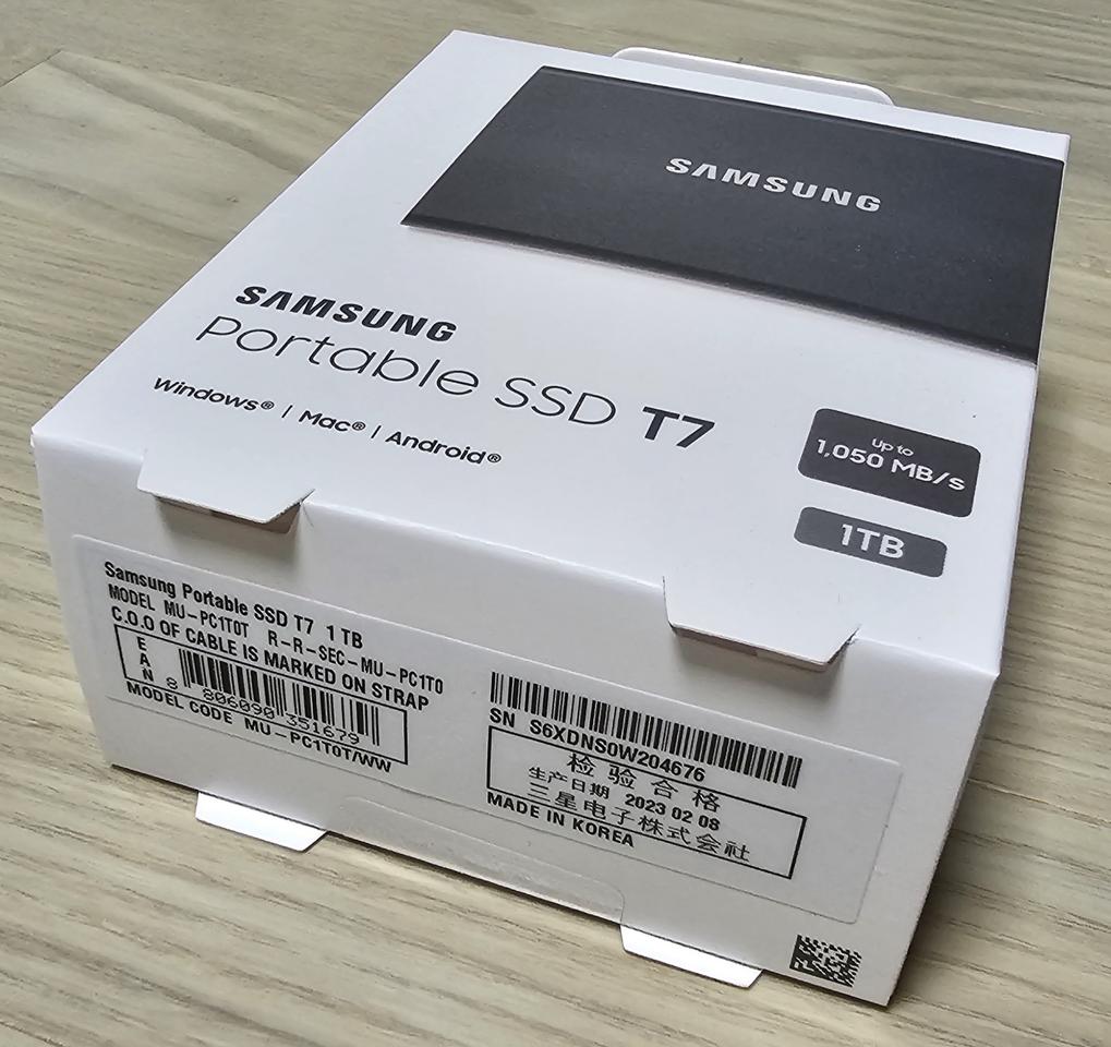 삼성 portable ssd t7 1TB | 헬로마켓
