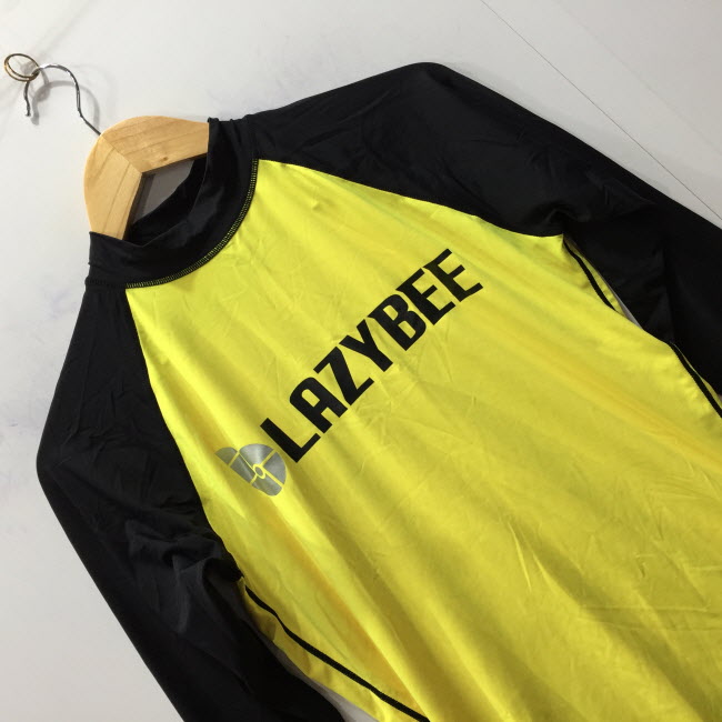 LAZYBEE 여L 중고 배색 스판덱스 래쉬가드 B4740 | 헬로마켓