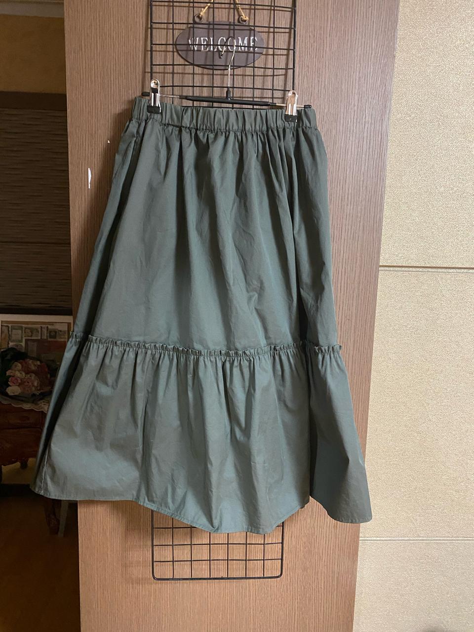 바스락 티어드 스커트 | 세컨웨어(헬로마켓)