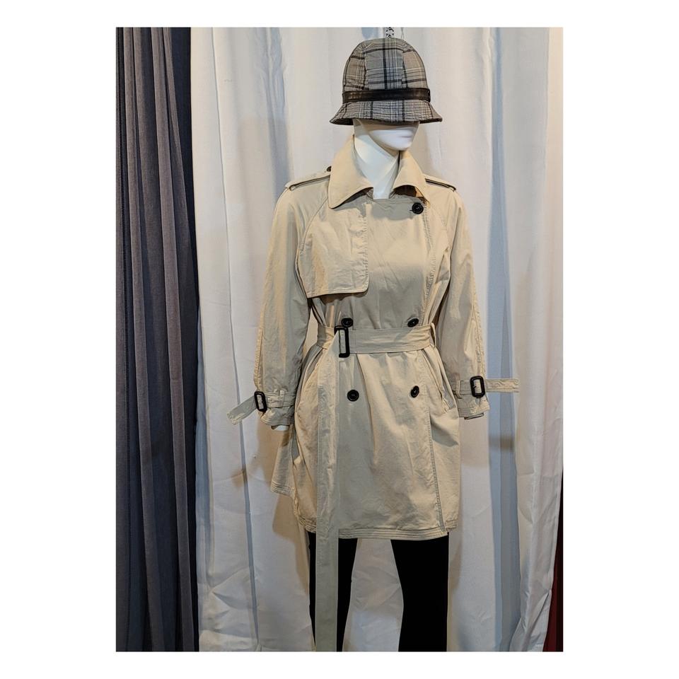66~55한섬 sjsj 여성 트렌치 코트 8부 소매 | 세컨웨어