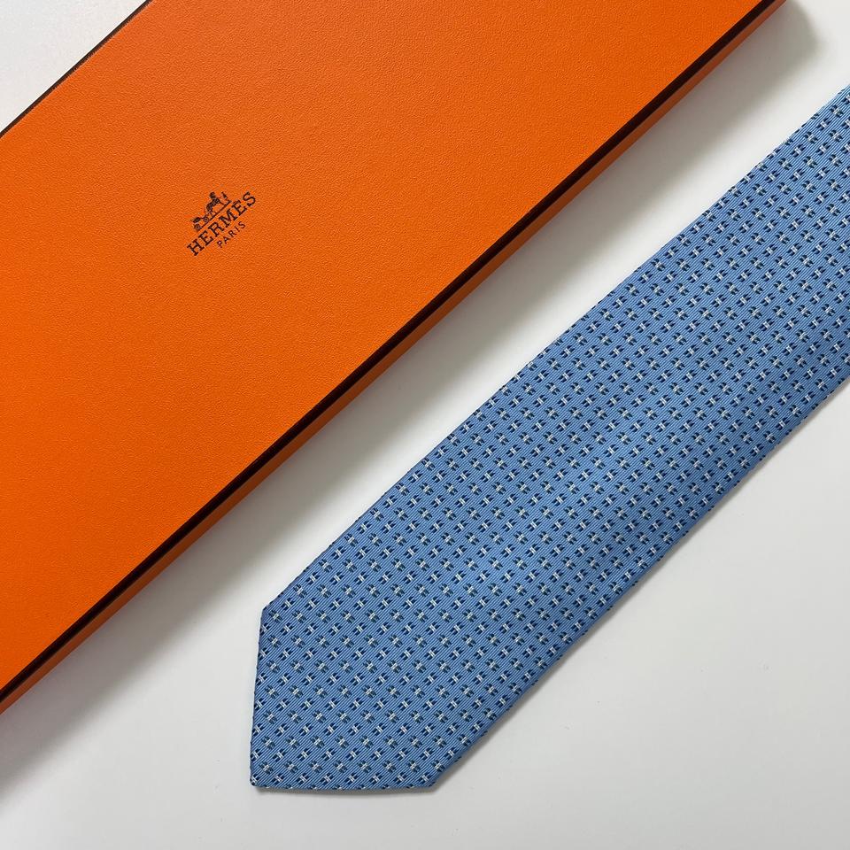 정품 명품 에르메스 넥타이 - 케이스포함 | 헬로마켓