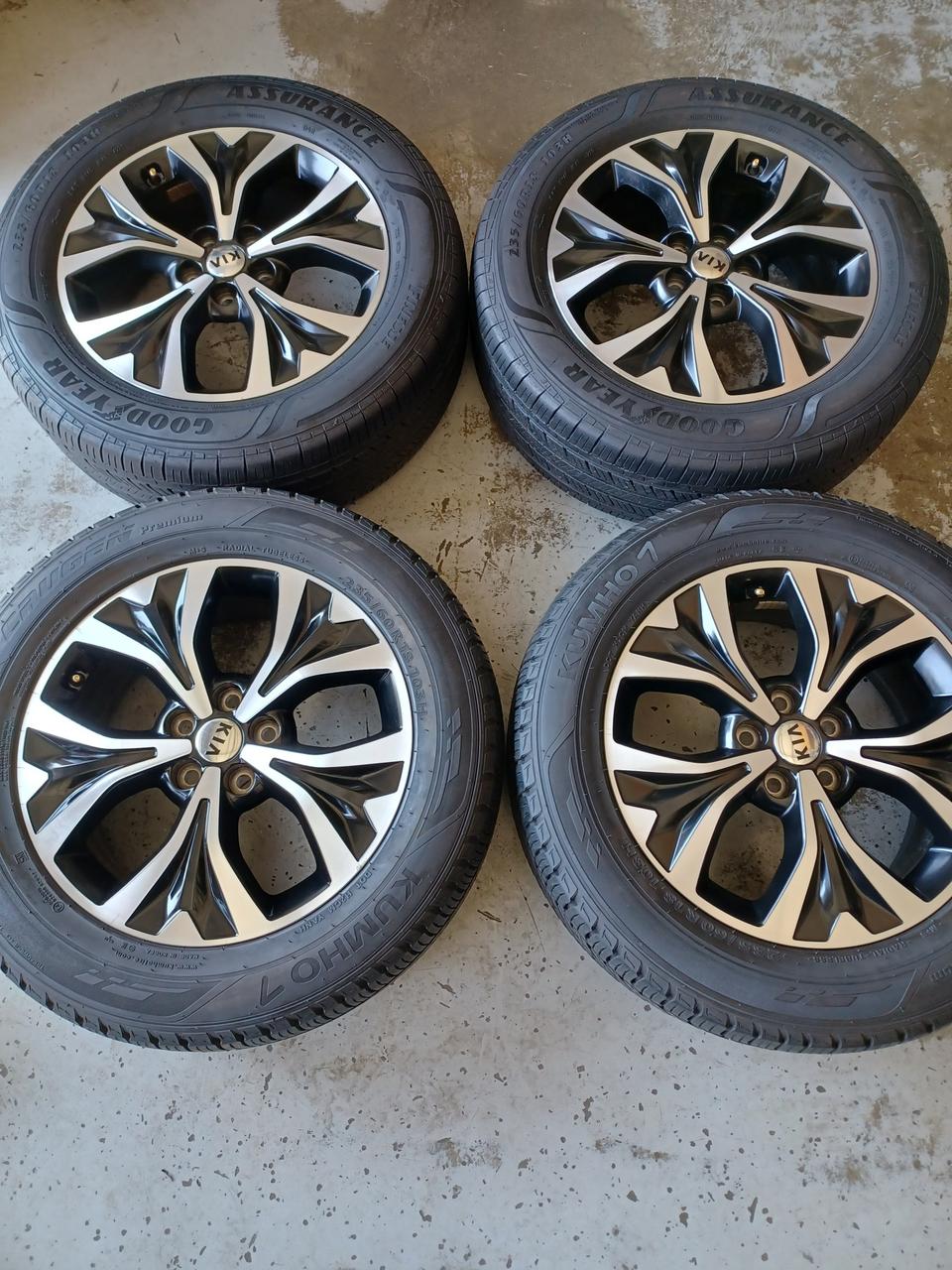 신형카니발ka4 18인치휠타이어 올뉴카니발 장착가능 | 헬로마켓