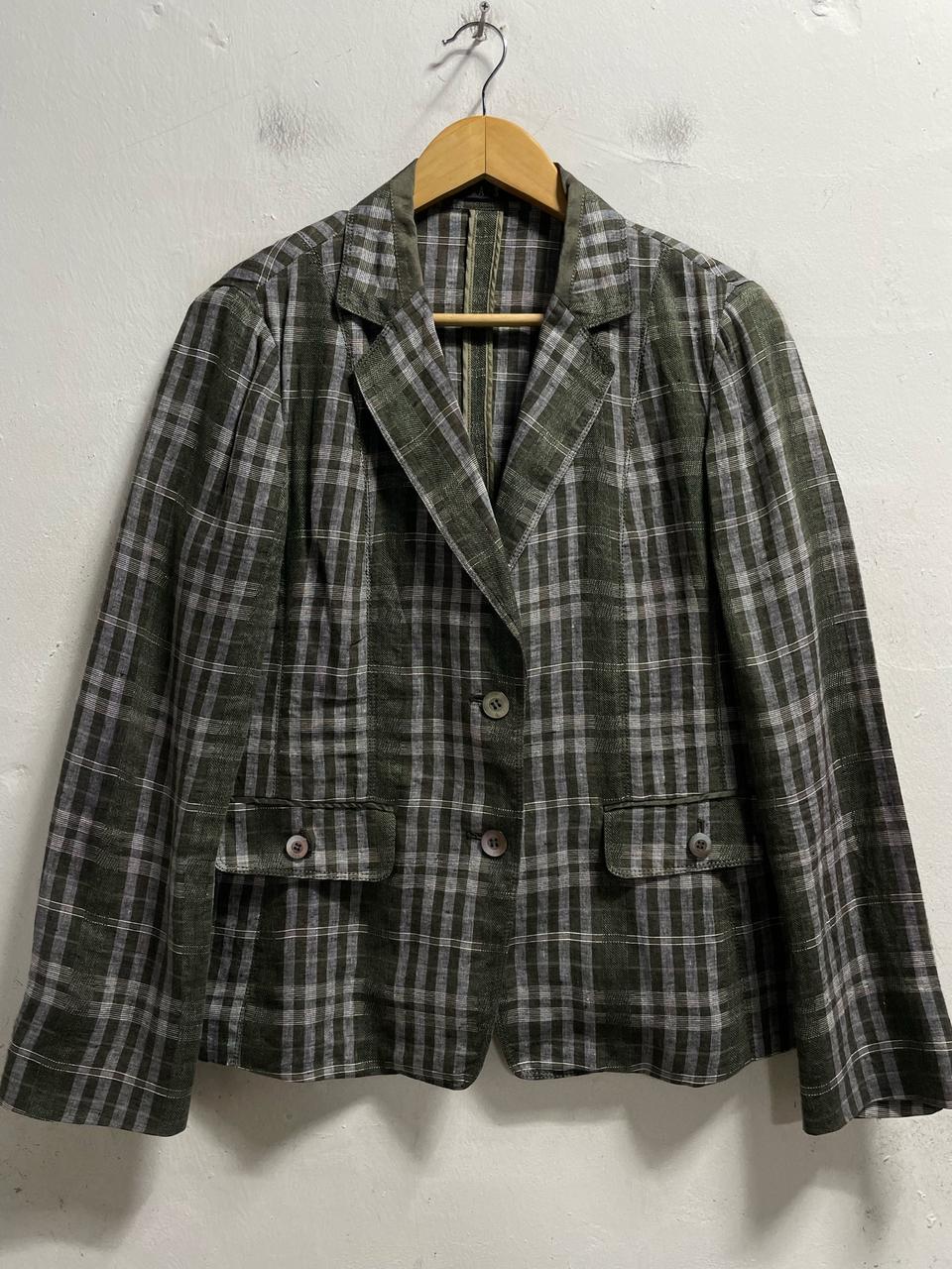 (66)DAKS 닥스 올드스쿨 린넨 마 블레이저 테일... | 헬로마켓