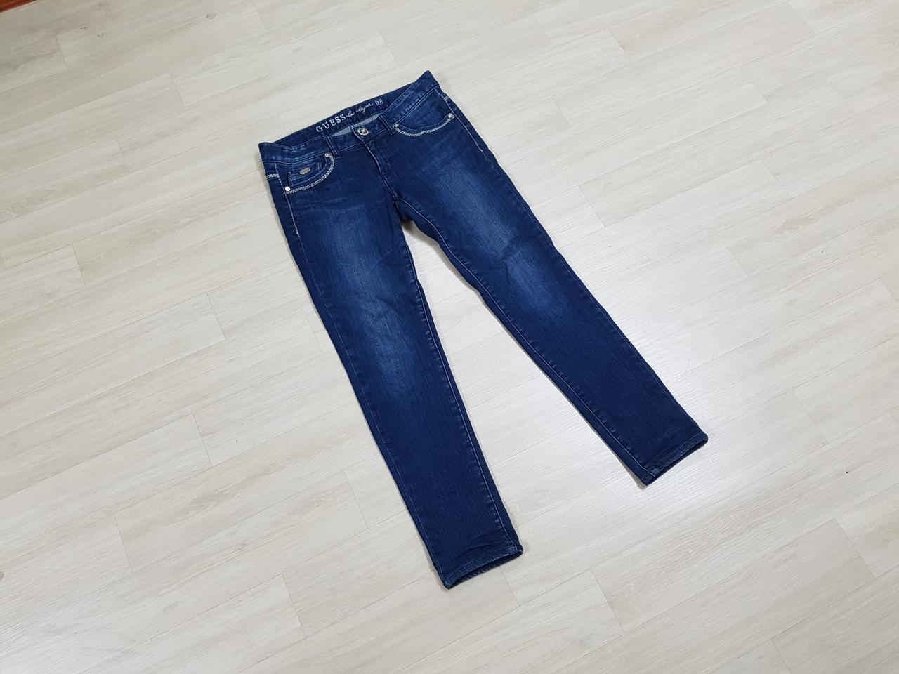게스 정품 여성바지 청바지 스판 사이즈 27인치 | 세컨웨어