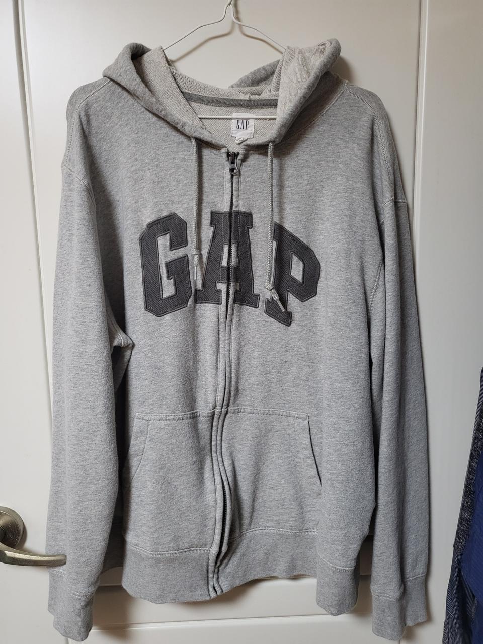 GAP 후드집업(그레이)XL | 세컨웨어
