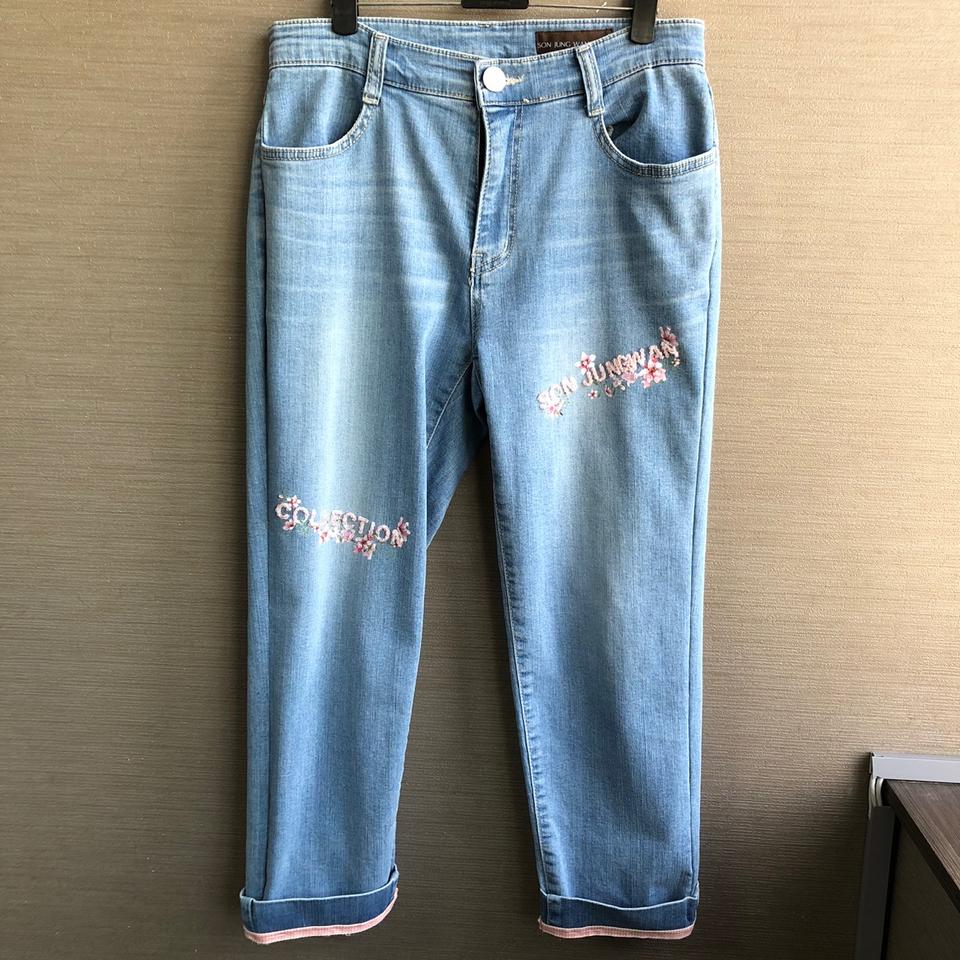 손정완 2021 벚꽃 비즈 데님 | 세컨웨어