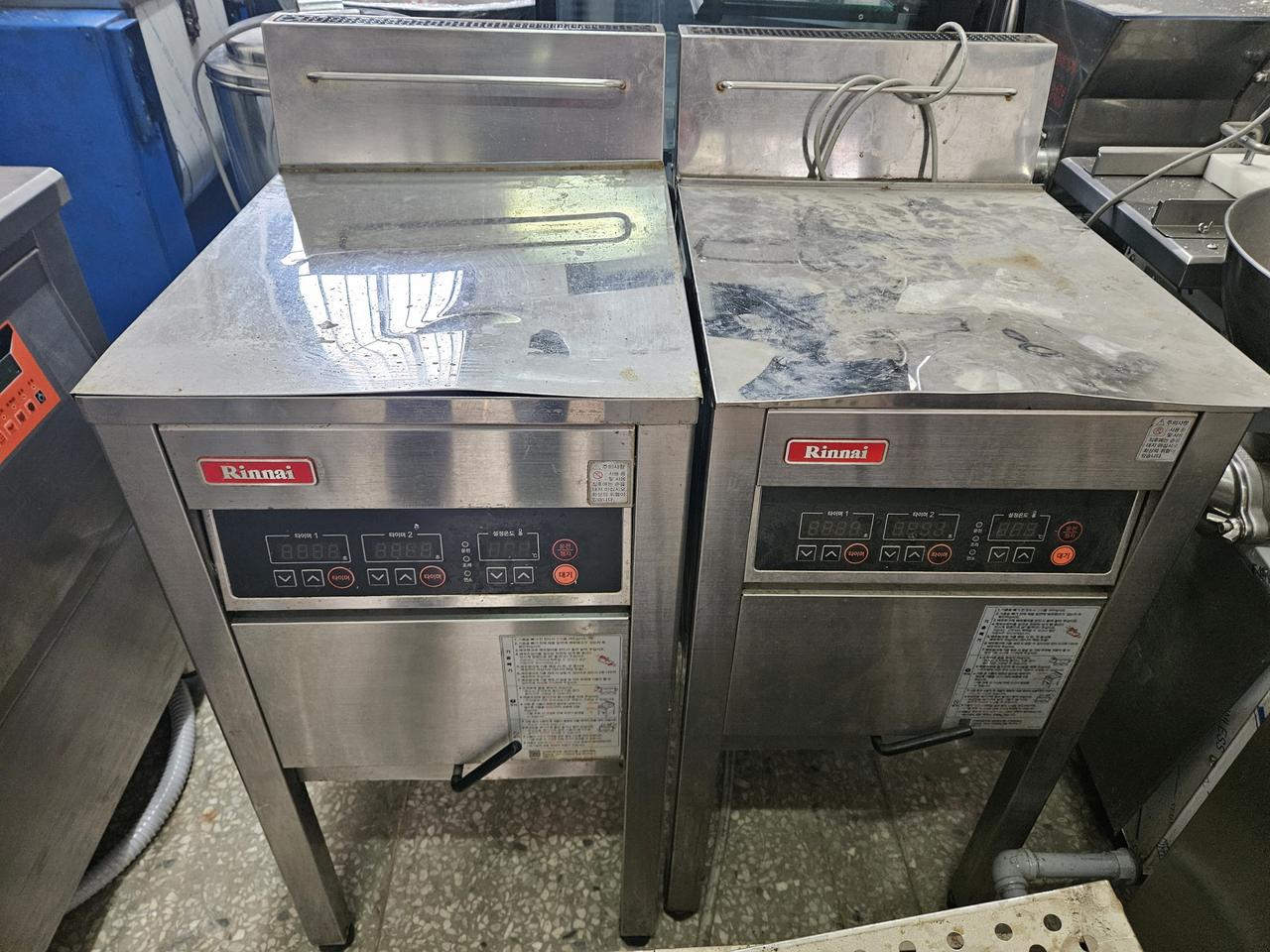 린나이 가스튀김기 22L(RFA-228G) 2개 저렴... | 세컨웨어