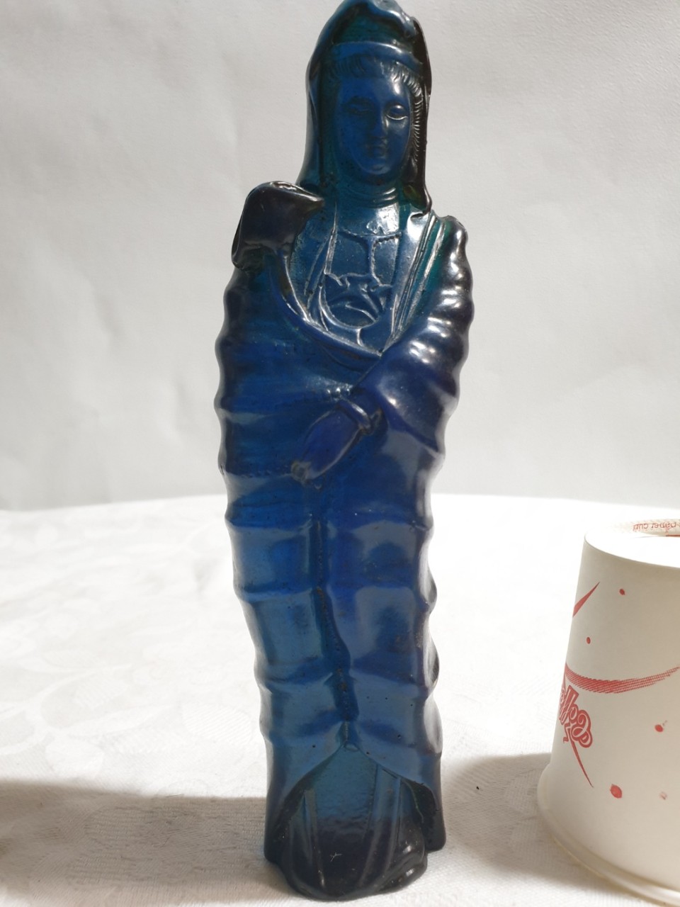 청호박 관세음 입상 19센티 272그램 | 헬로마켓