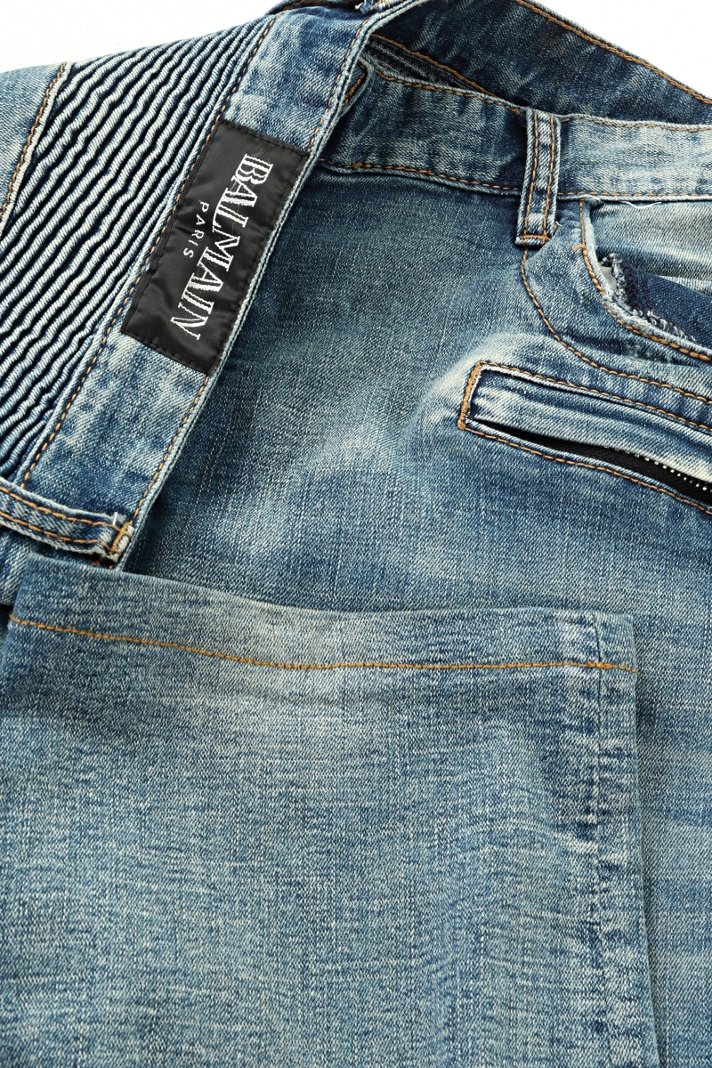 (XL) 발망 청바지 데님 빅사이즈 레이싱 올드스쿨 ... | 세컨웨어