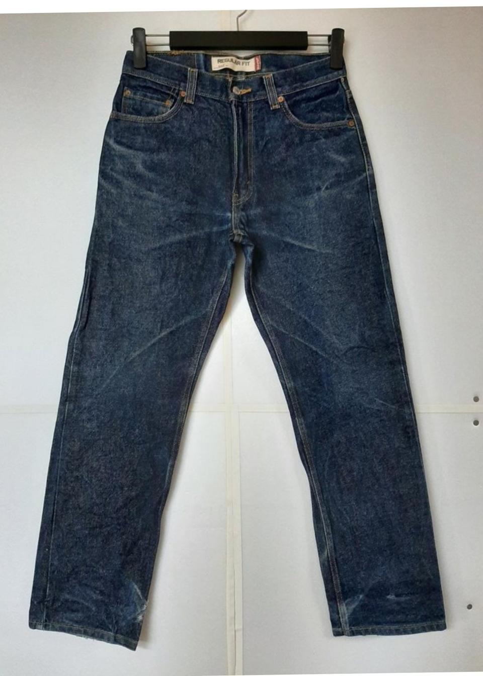 29)리바이스 505 USA 레귤러핏 데님 생지 워싱... | 헬로마켓