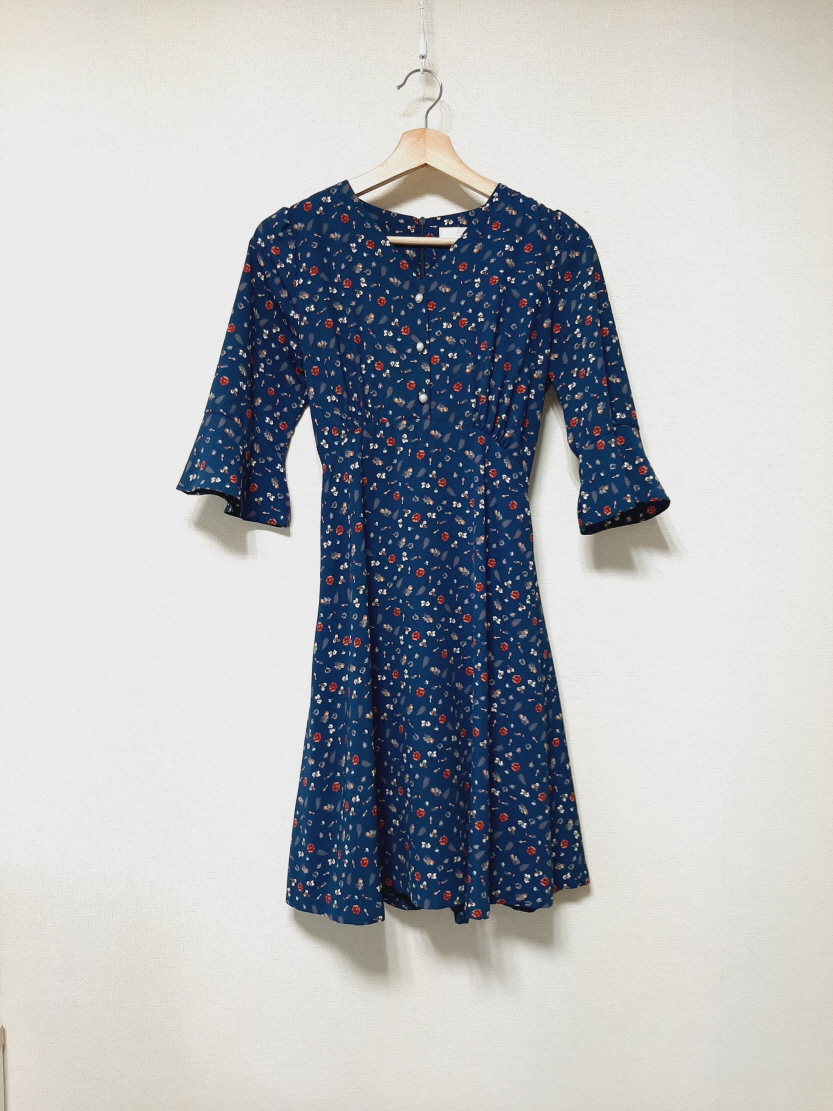 오조크 ozoc 패턴 원피스 55~66사이즈 | 세컨웨어