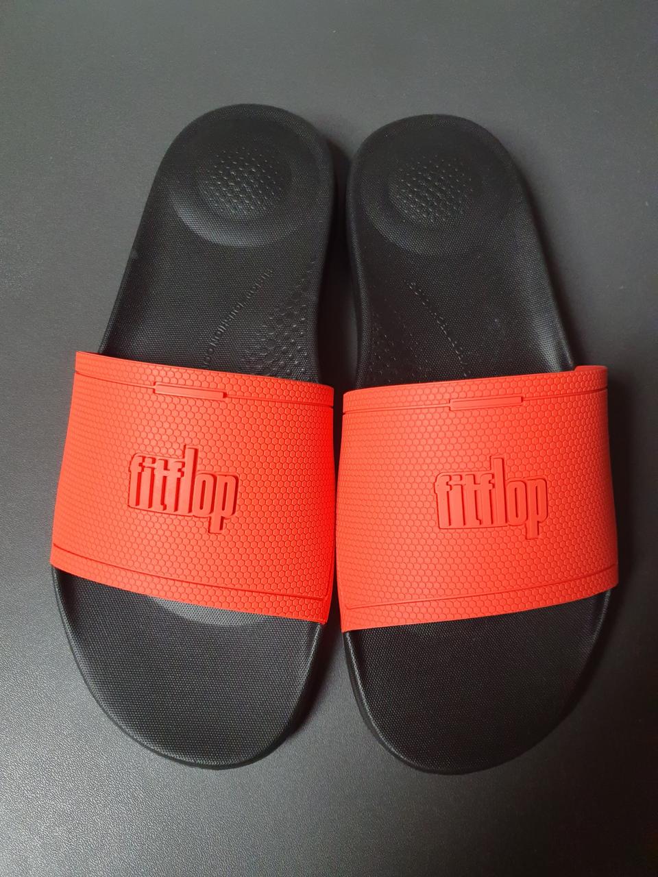 핏플랍 남성 아이쿠션 슬라이드 슬리퍼 UK8(265-... | 헬로마켓