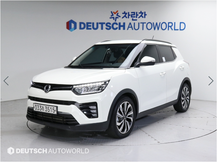 쌍용) 베리 뉴 티볼리 1.5 가솔린 2WD V5 | 세컨웨어(헬로마켓)