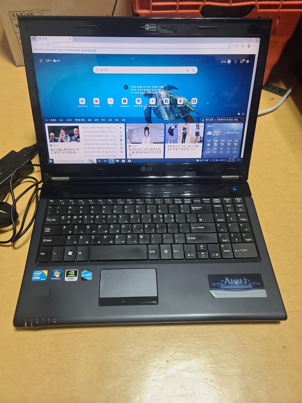 LG R590 노트북 i5-540m SSD64기가 | 세컨웨어