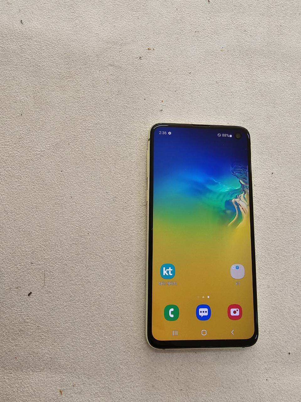 겔럭시S10E 옐로우 128GB 정상 공기계 | 세컨웨어