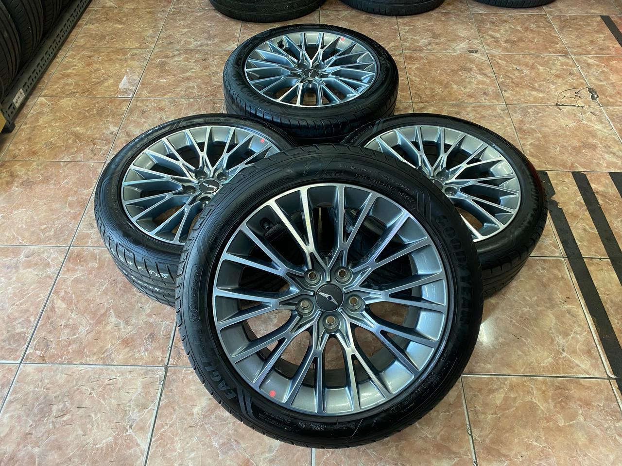 올뉴G80 18인치 휠타이어 팝니다 245.45.18 | 세컨웨어