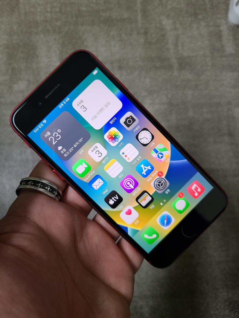 아이폰SE2 64G 레드 상태AAA 정상해지 싸게팜 ... | 세컨웨어