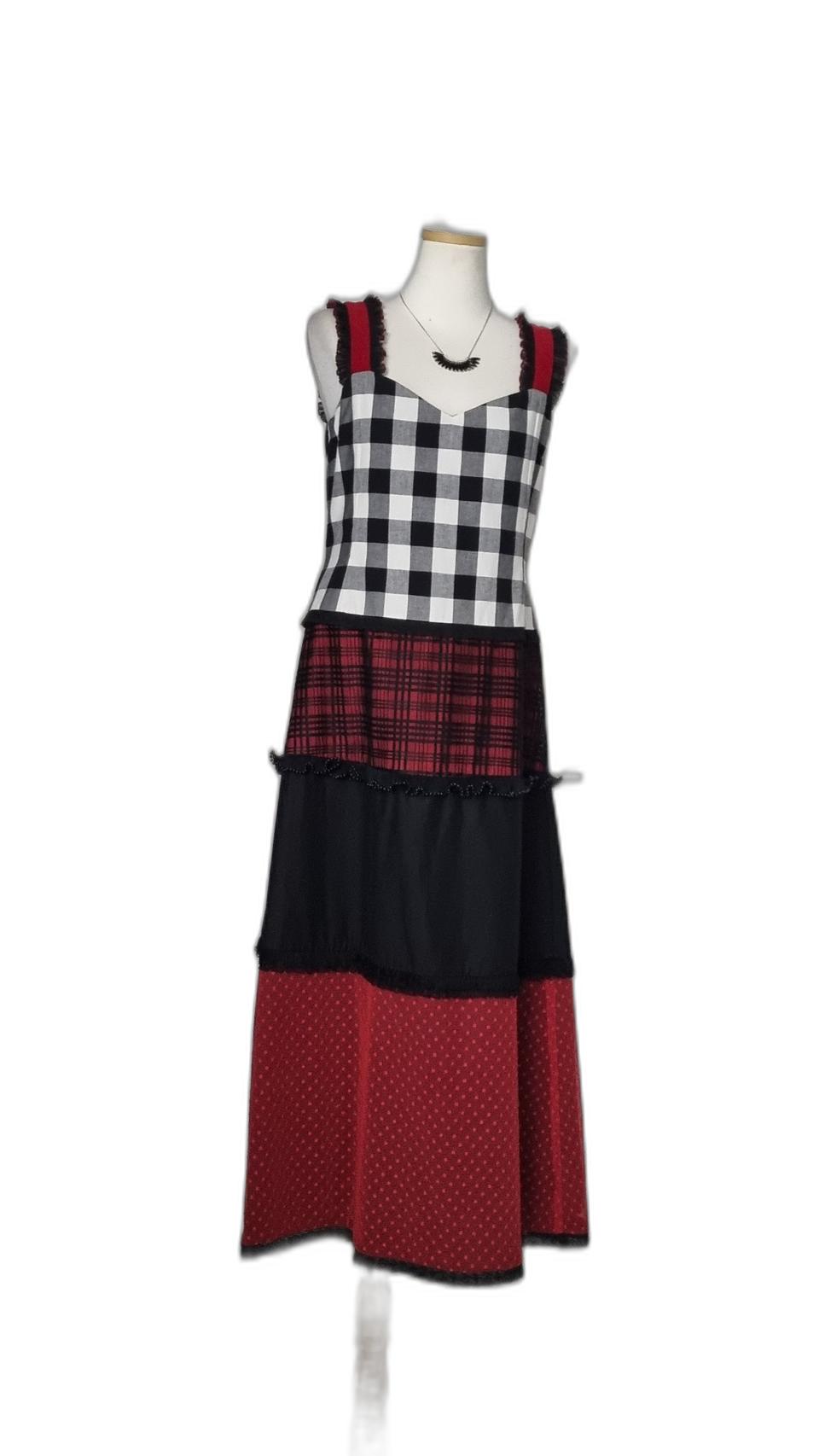 해피그레이프 민소매 3단롱원피스 | 세컨웨어(헬로마켓)