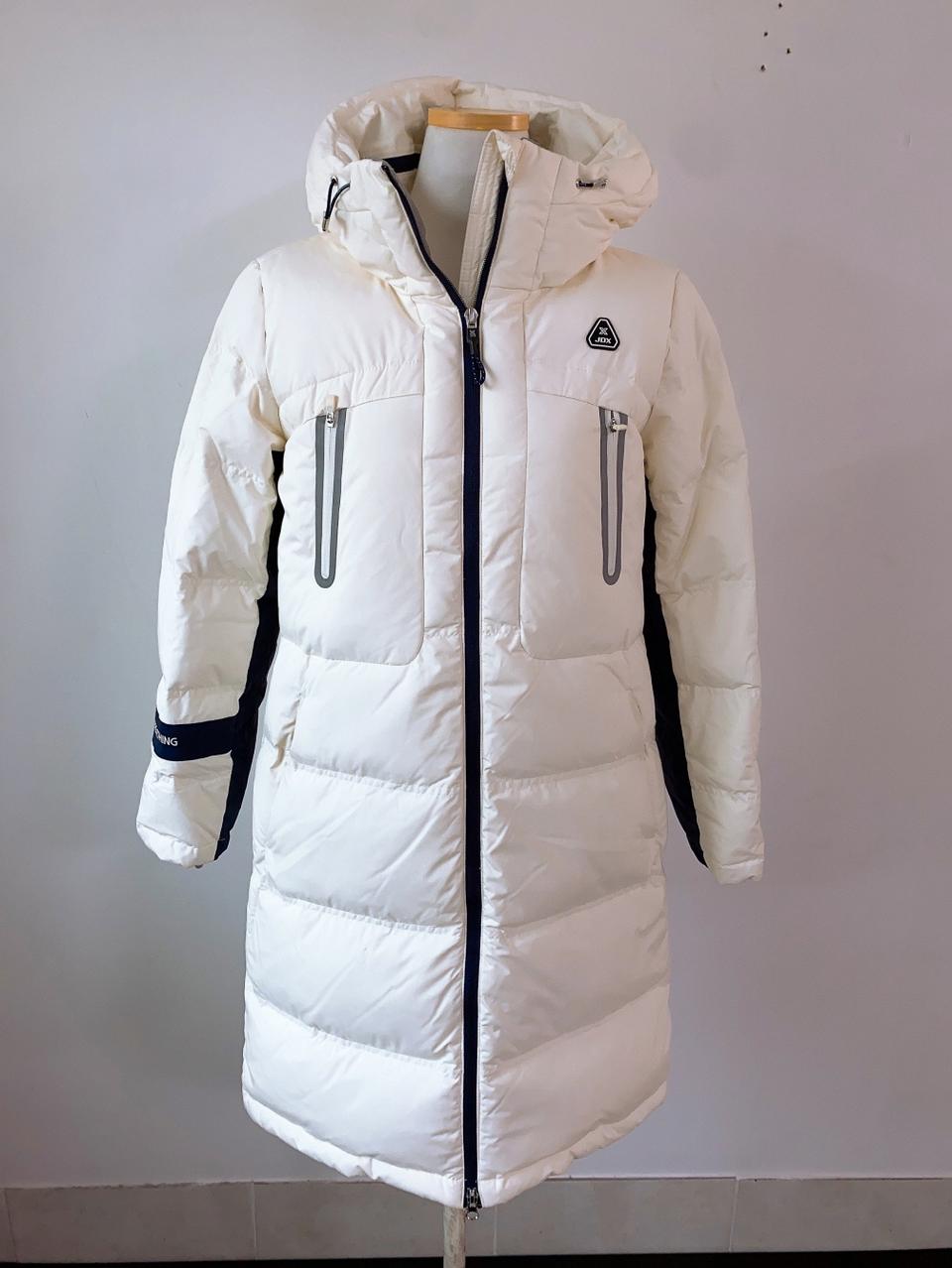 (정품)JDX골프오리털후드롱패딩(여성용90) | 세컨웨어(헬로마켓)