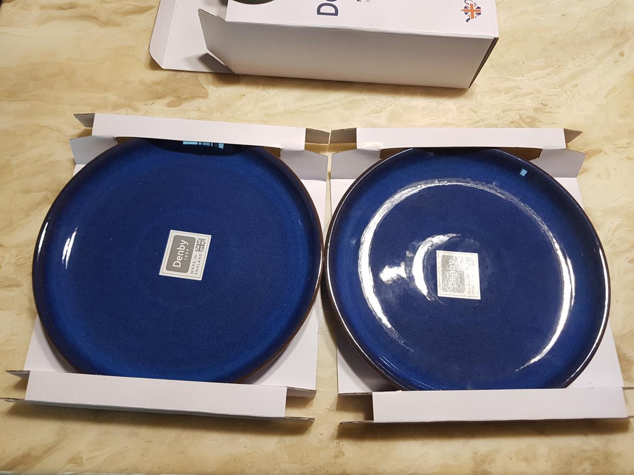 (새제품)영국 Denby 1809 도자기 접시 1세트... | 헬로마켓