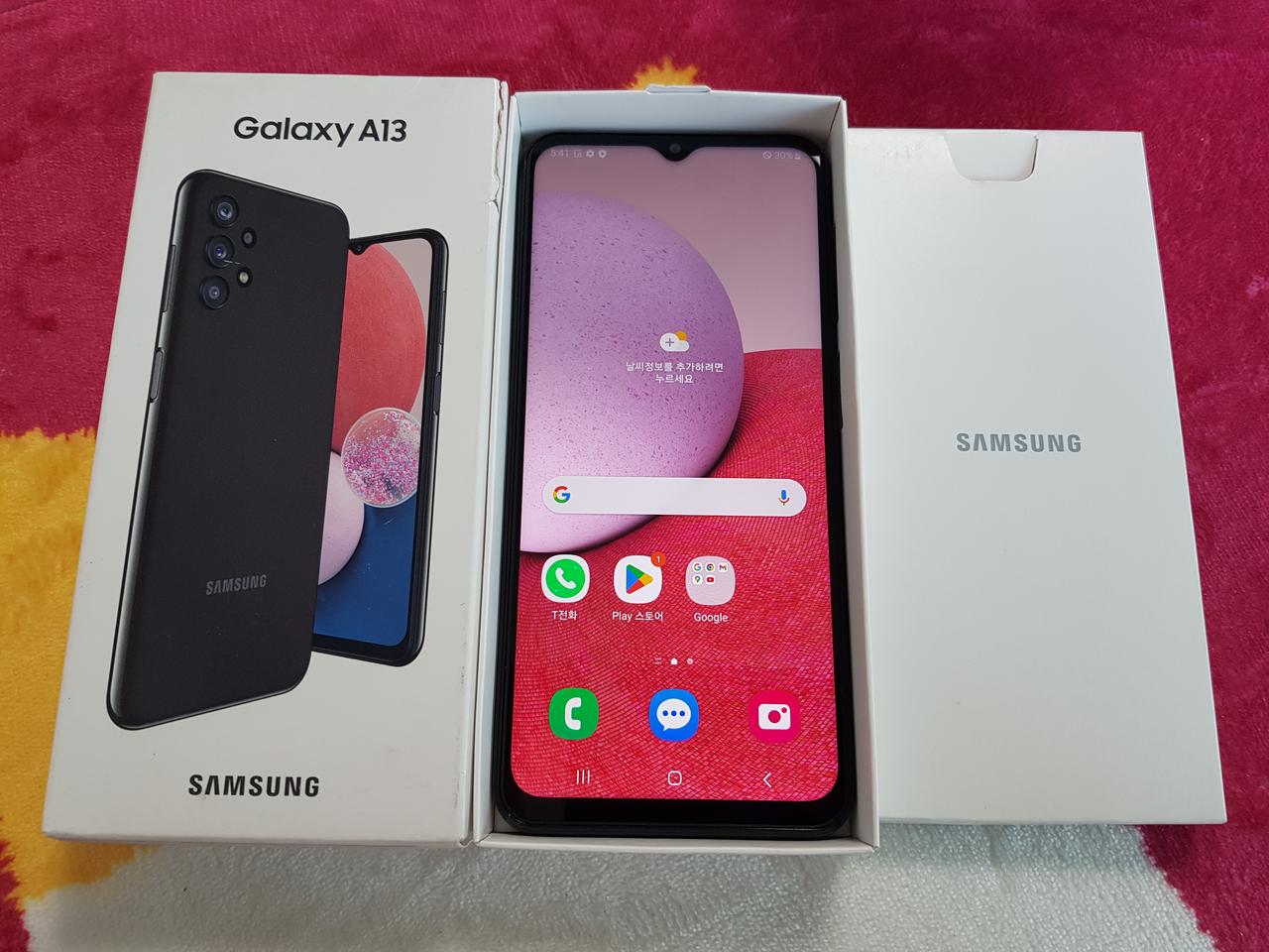 SK 갤럭시A13 (A135) 블랙 64G 구성품 미... | 헬로마켓