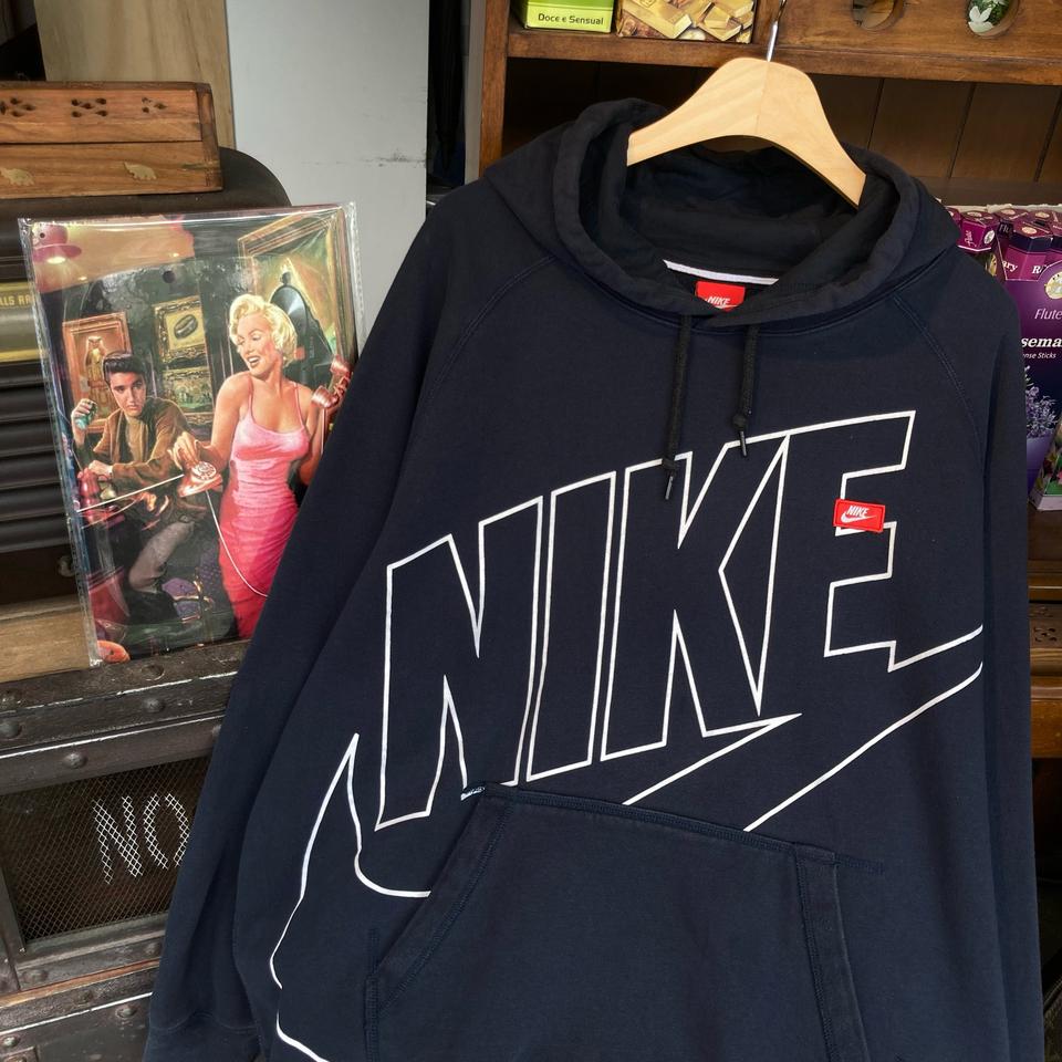 나이키 빅로고 네이비 후드 | 세컨웨어(헬로마켓)