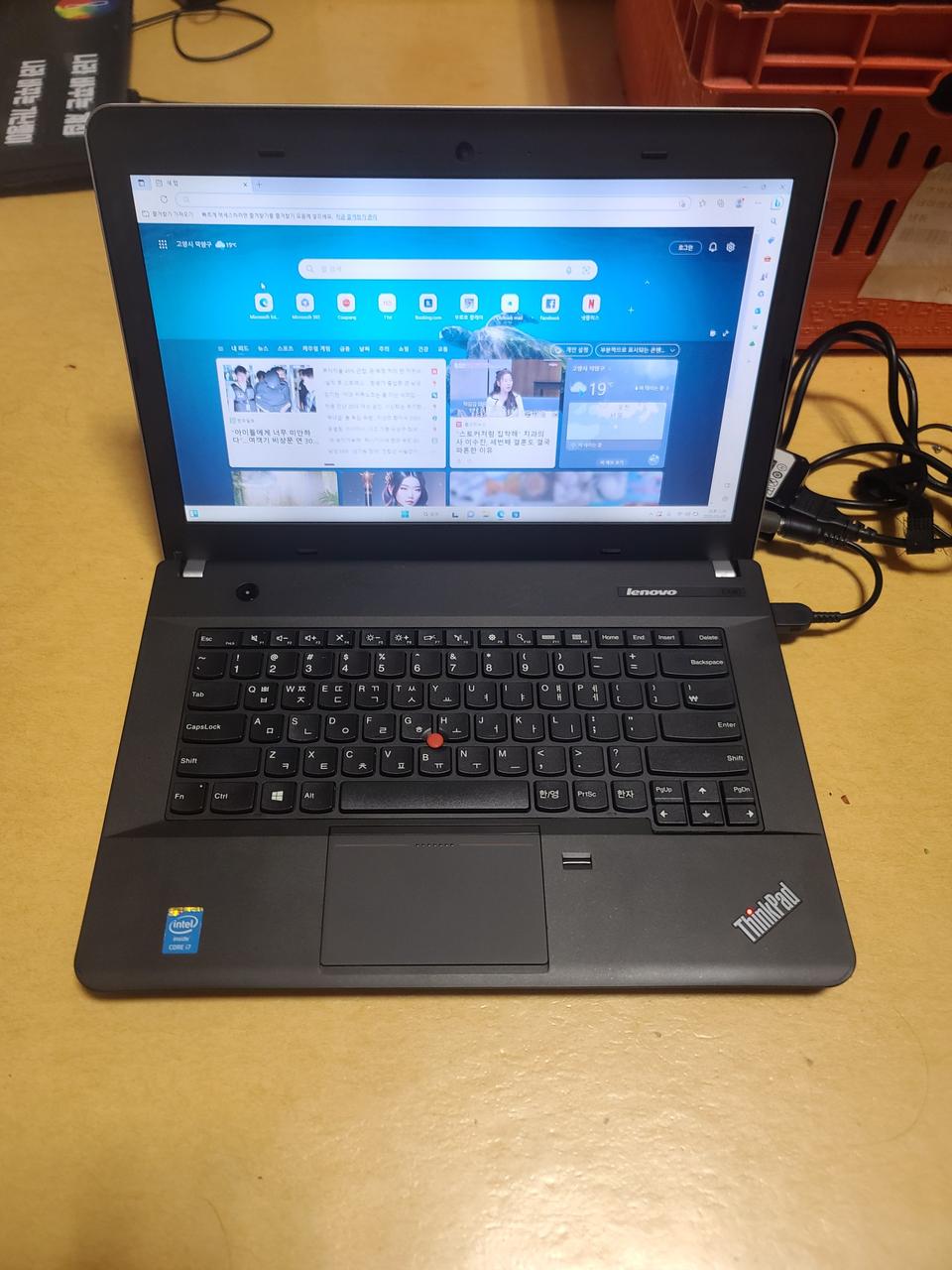 레노버 E440 노트북 i7-4712mq 램8 SSD240 | 세컨웨어