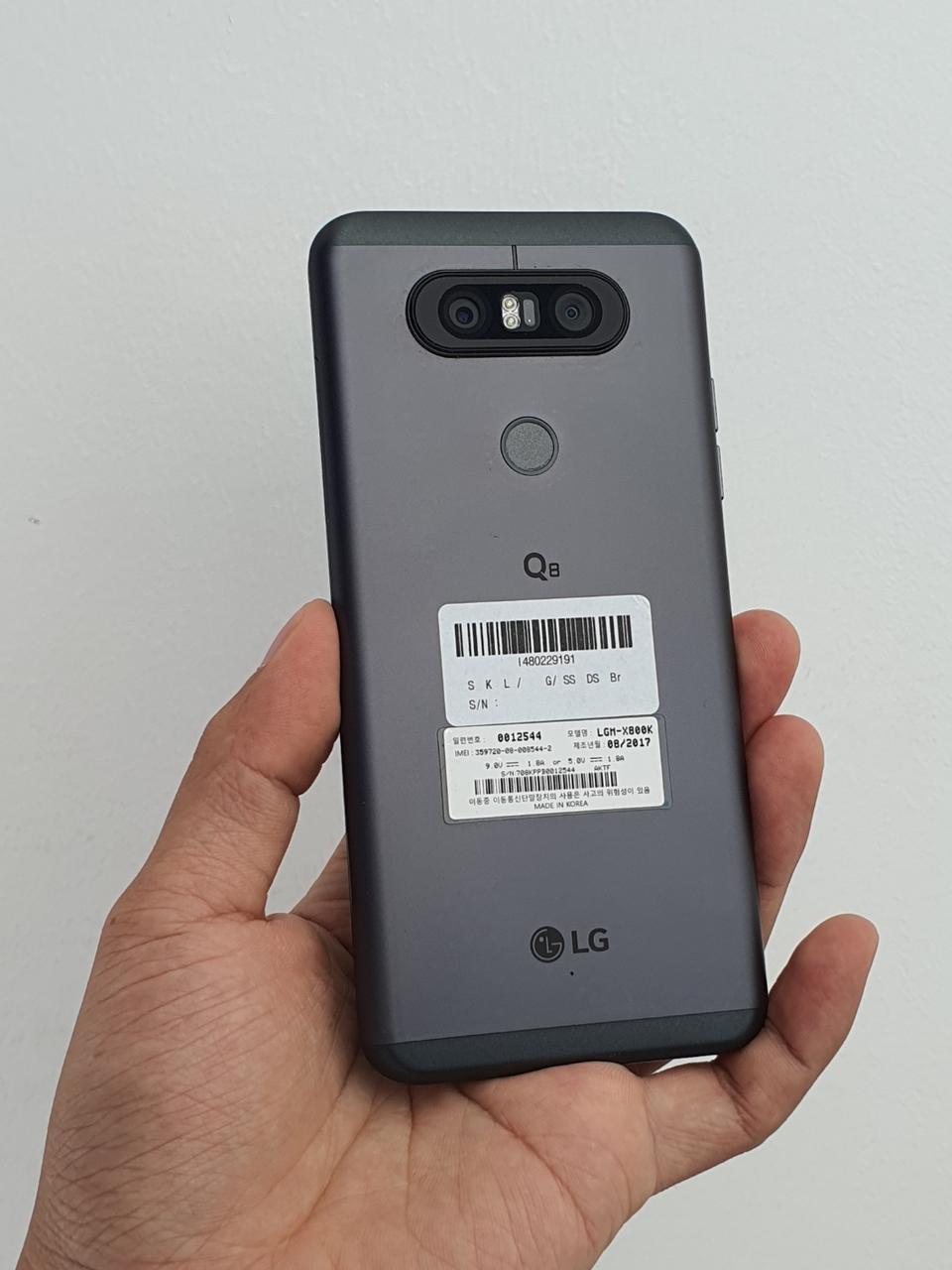 LG Q8 블랙 32기가 정상해지 상태깨끗 핸드폰 중고폰 | 세컨웨어