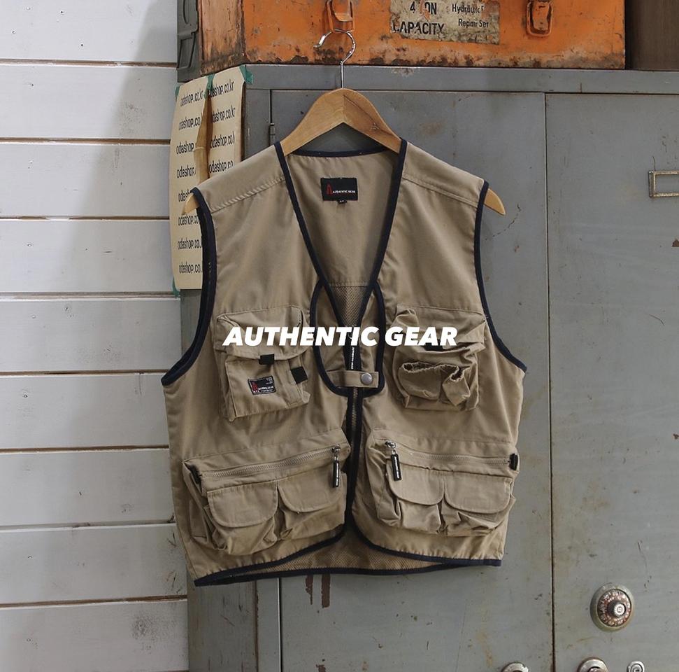(착용컷) AUTHENTIC GEAR 유틸리티 베스트... | 헬로마켓