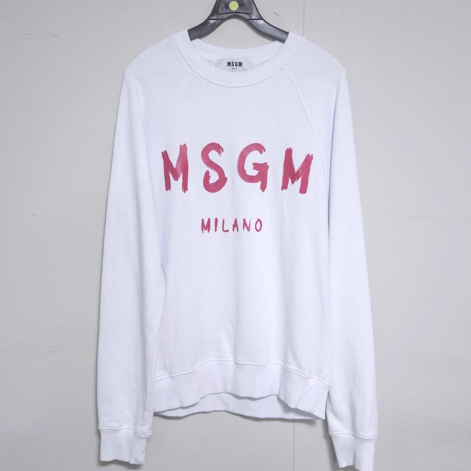 [남녀공용M]MSGM 엠에스지엠 시그니처 맨투맨 | 세컨웨어