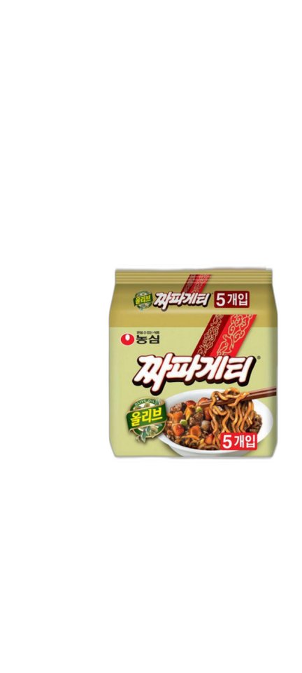 무배 농심 올리브 짜파게티 5입x8개 40개 세컨웨어