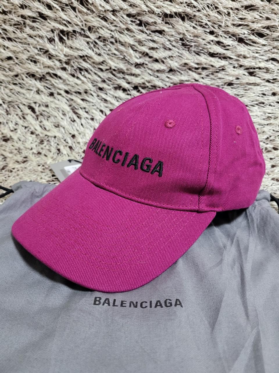 발렌시아가 퍼플 로고자수 볼캡모자 L 590758 3... | 헬로마켓
