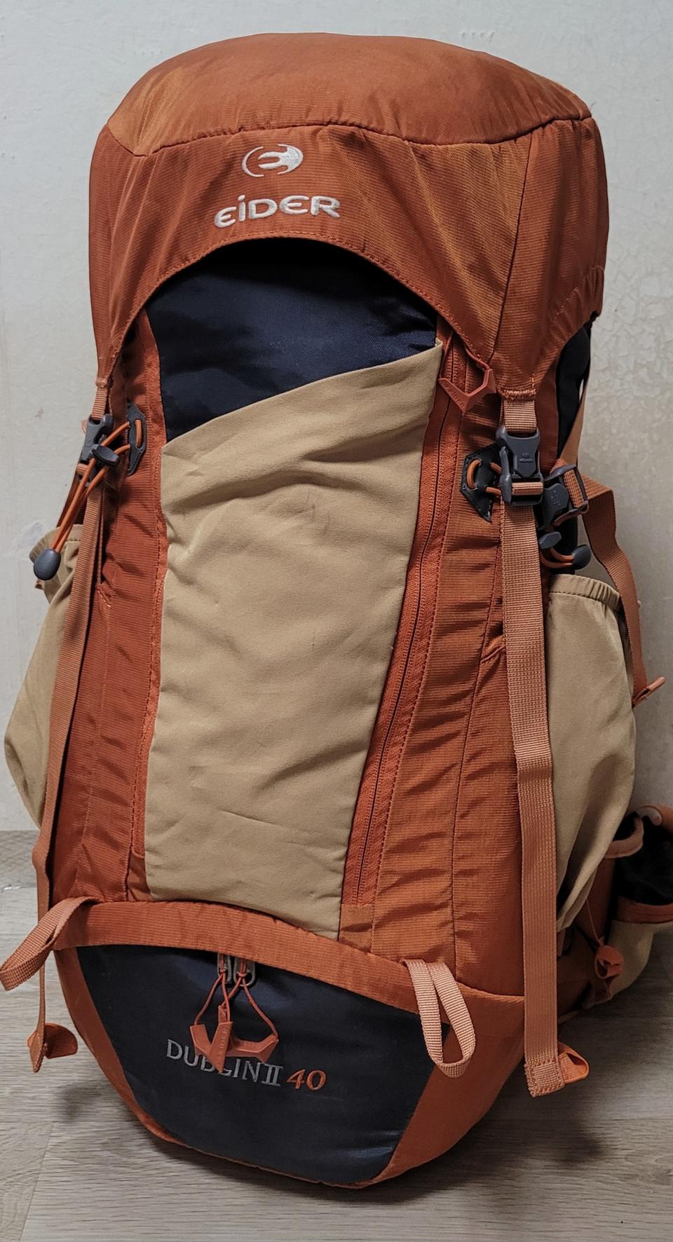아이더 EIDER DUBLIN 40 등산배낭 여행캠핑... | 헬로마켓