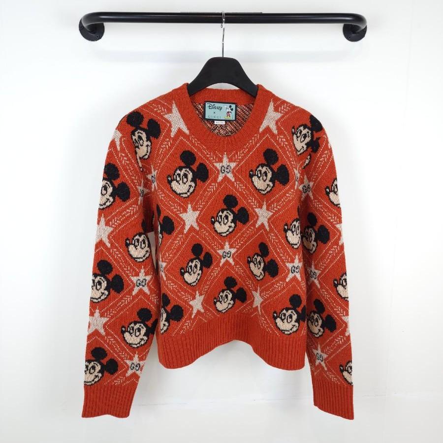 S구찌 미키마우스 자카드 니트 | 세컨웨어(헬로마켓)