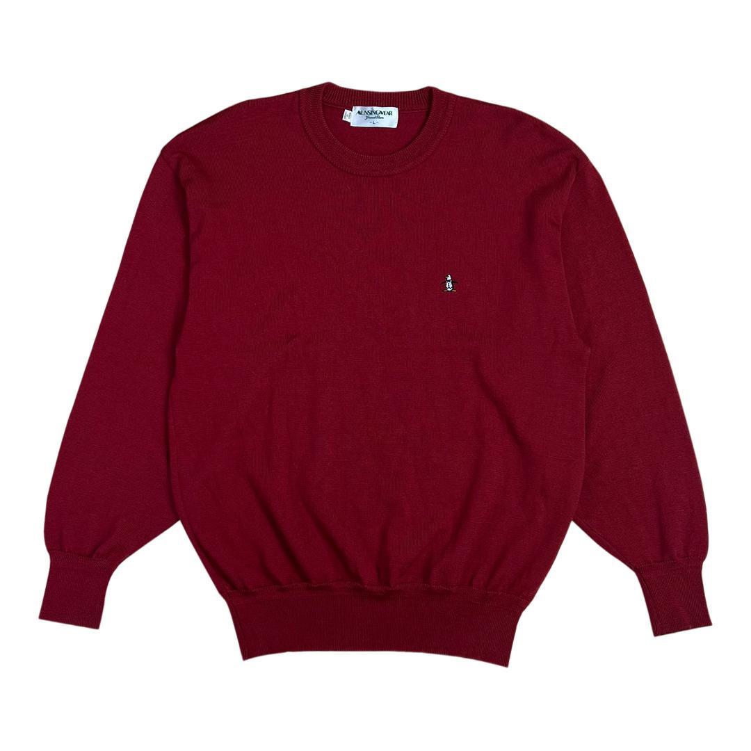 먼싱웨어 라운드 니트 L | 헬로마켓