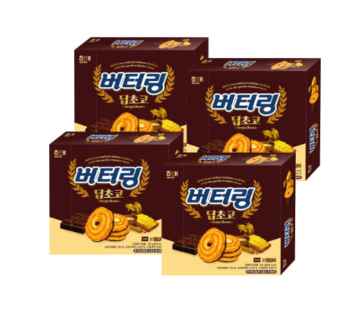 해태 버터링 딥초코 155g 4개 72봉 18봉 X 4 헬로마켓
