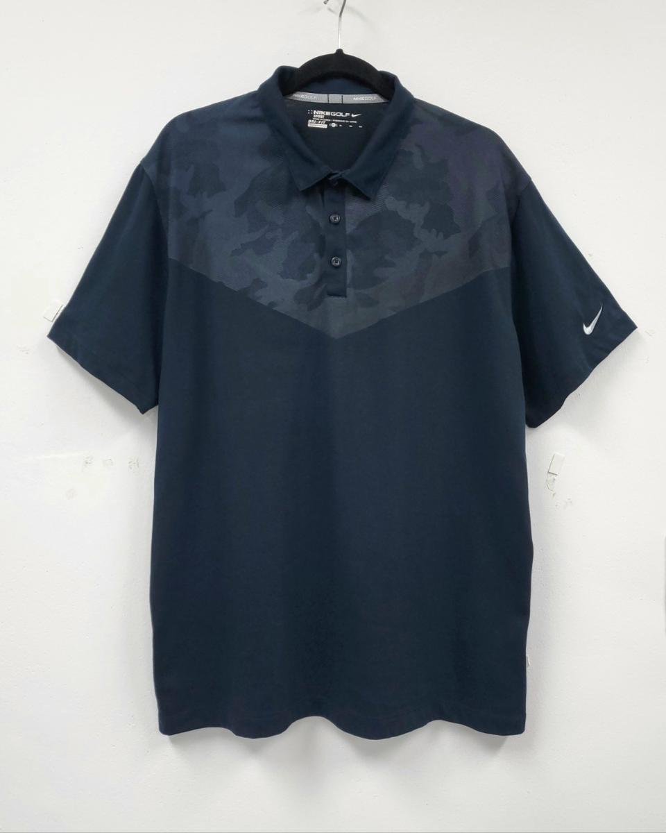 (남 105XL) 나이키 골프 드라이핏 카모 PK 카라티 | 세컨웨어(헬로마켓)