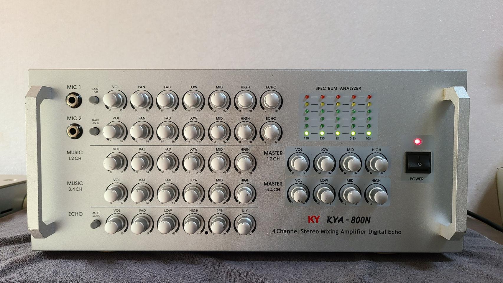 KY KYA 800N 노래방앰프 | 세컨웨어
