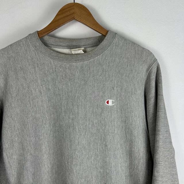 7542 - 챔피온 리버스위브 그레이 맨투맨 | 세컨웨어