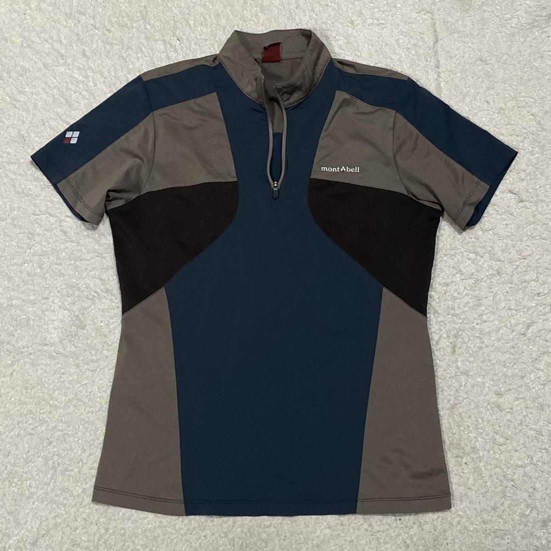 몽벨 기능성 반집업 반팔티 m | 세컨웨어(헬로마켓)