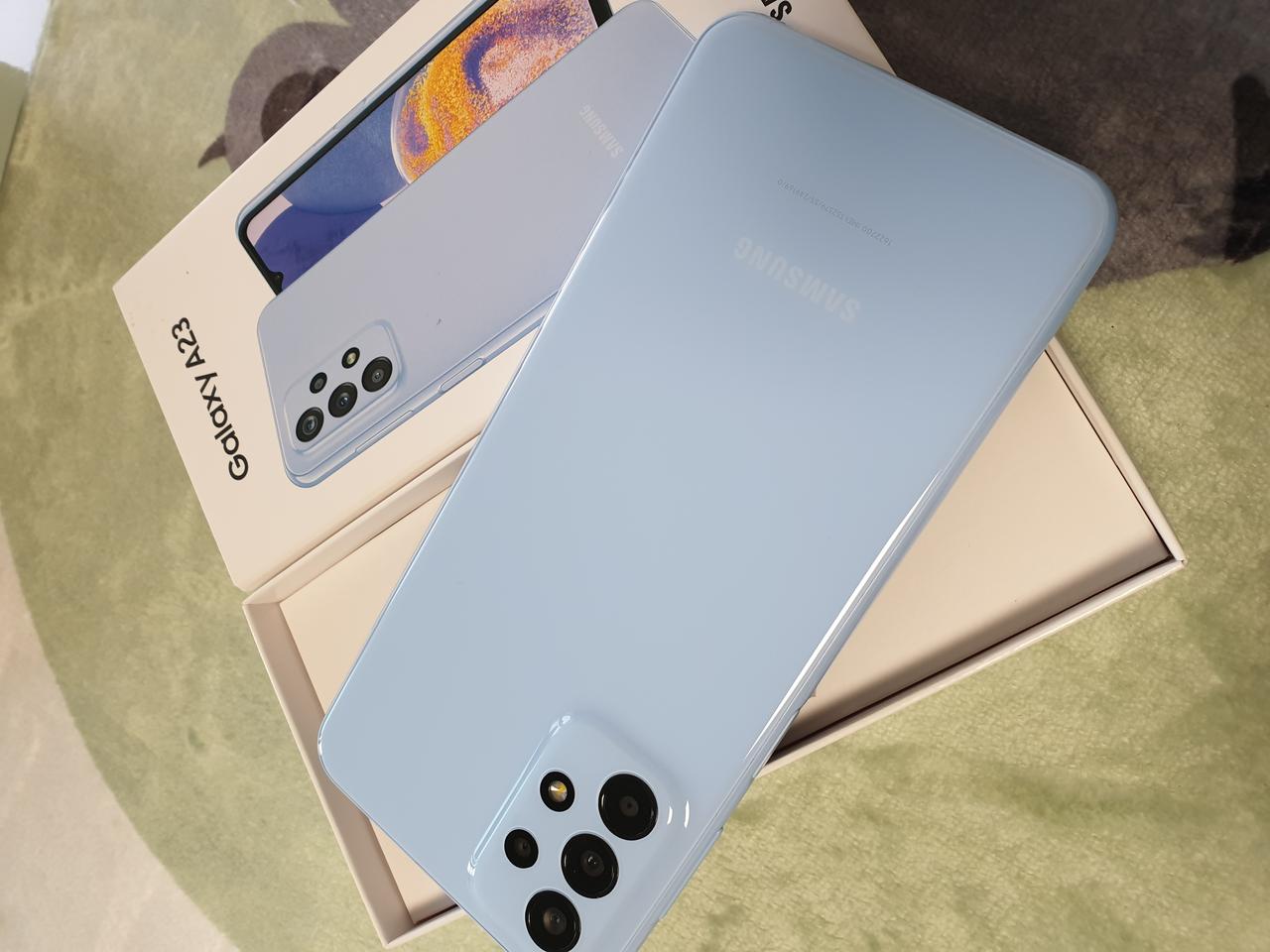 갤럭시A23 (A235) 블루 128G 구성품 미사용... | 헬로마켓