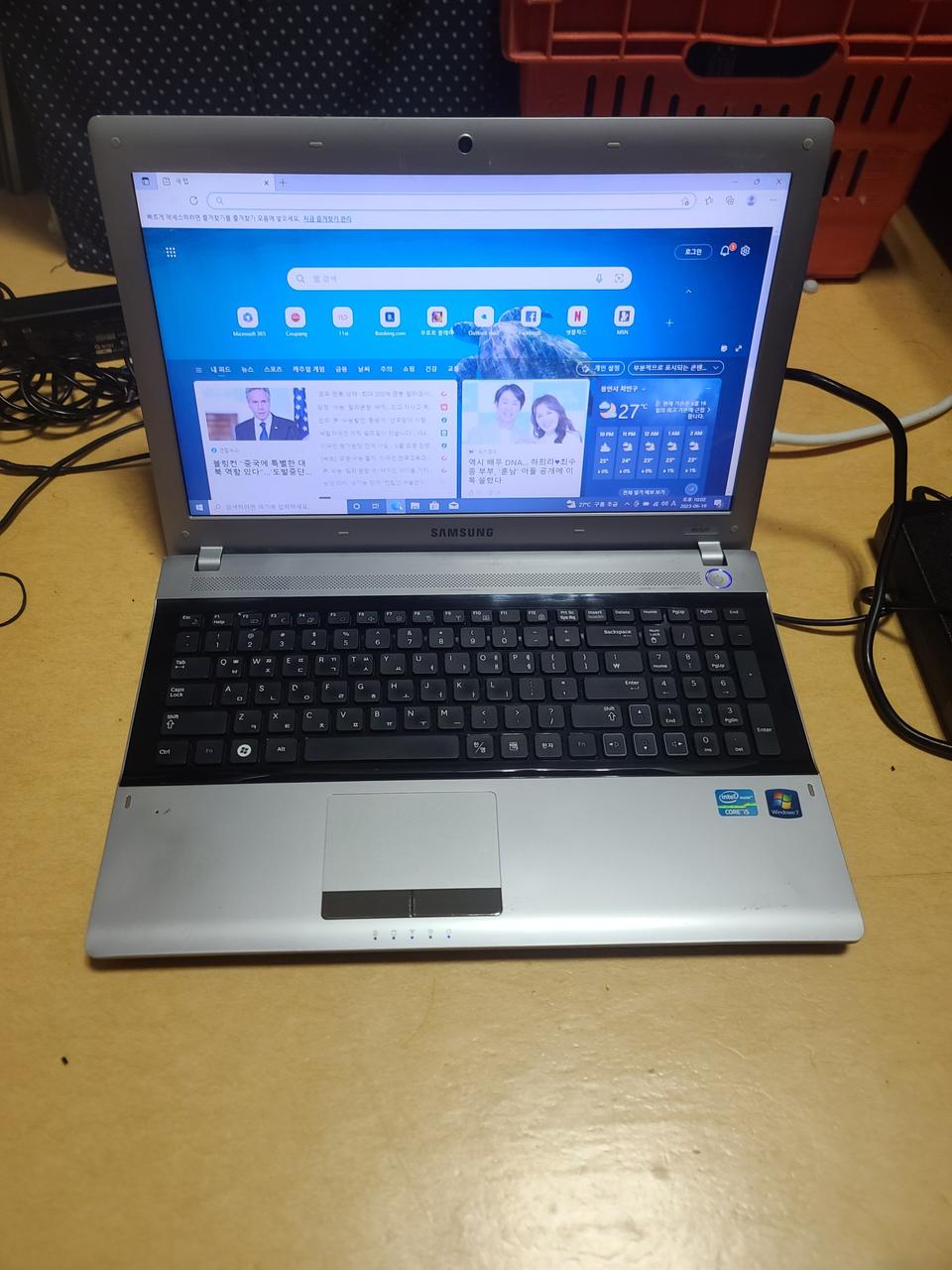 삼성 RV520 노트북 i5-2430m 램8 SSD128 | 세컨웨어