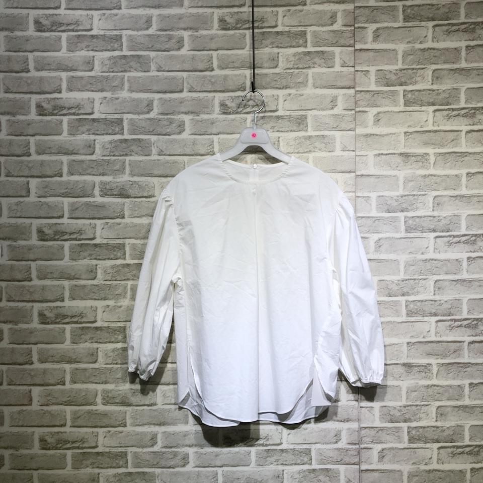 ㄹ42 화이트 볼륨블라우스 | 세컨웨어